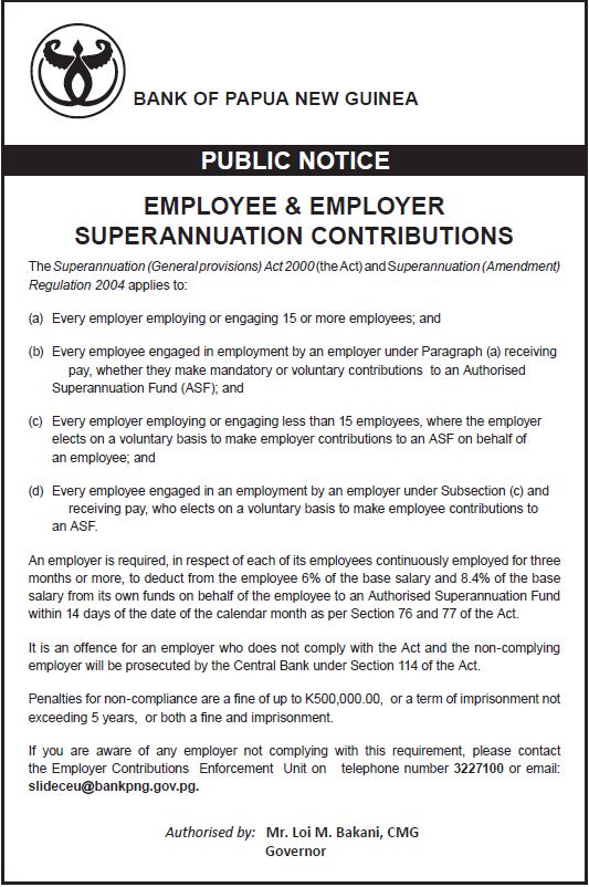 Unpaid Employer Contributions » Nambawan Super
